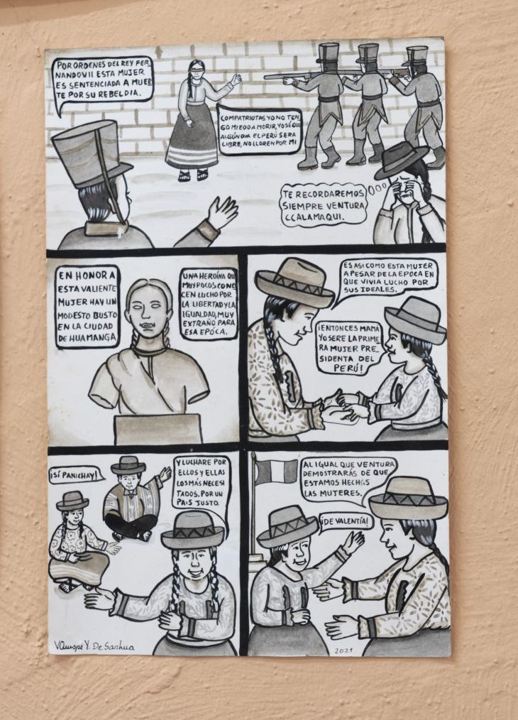 VIOLETA QUISPE YUPARI: ARTEMANTA HISTORIATA TAPUSPA - Artishock Revista